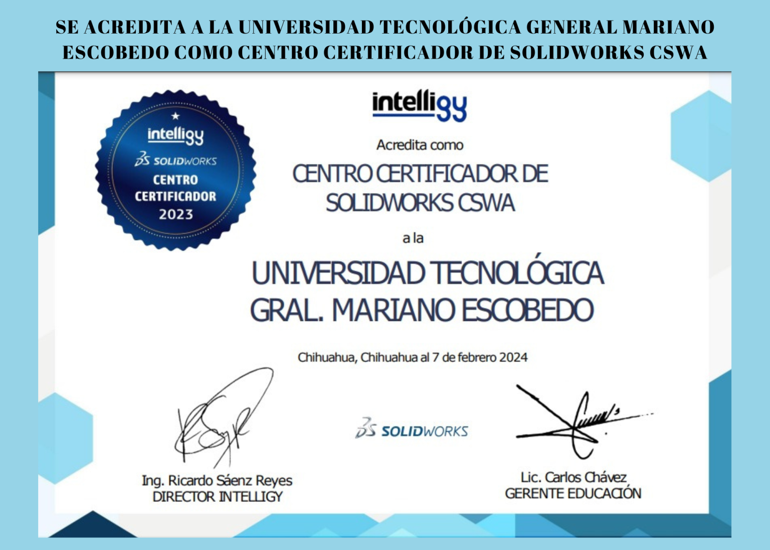 Inicio - Universidad Tecnológica Gral. Mariano Escobedo